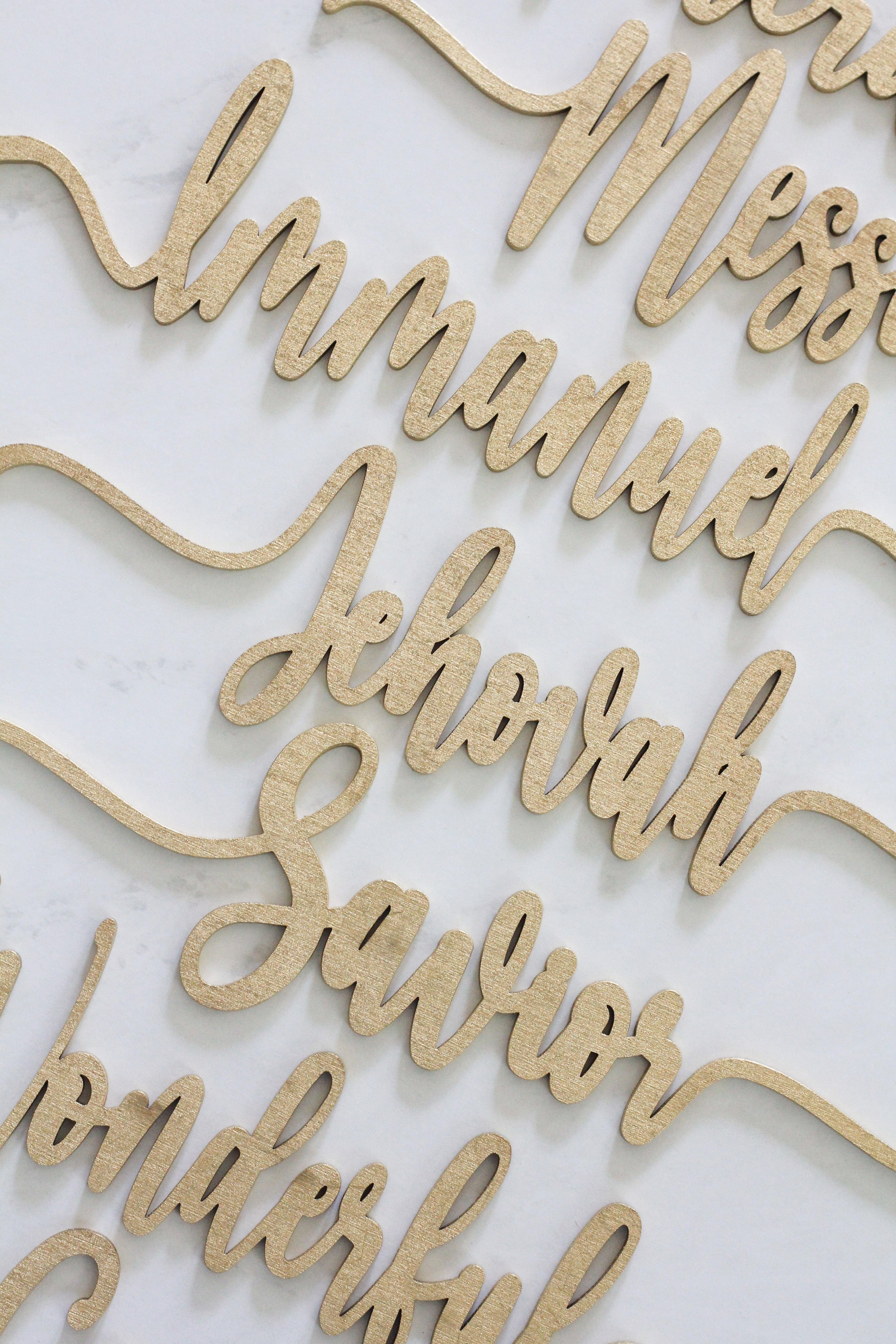 The Names of Christ Set – New Tradition Crafts